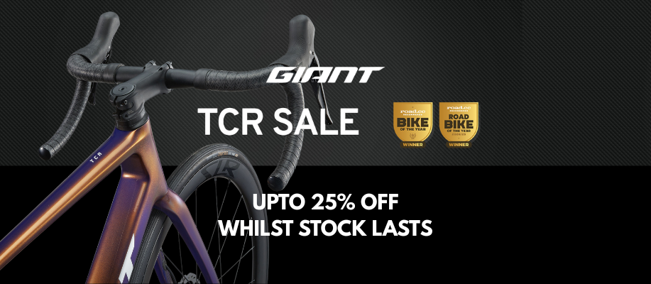 Save up to 25% on Giant TCR Road Bikes | JE James Cycles from JE James ...